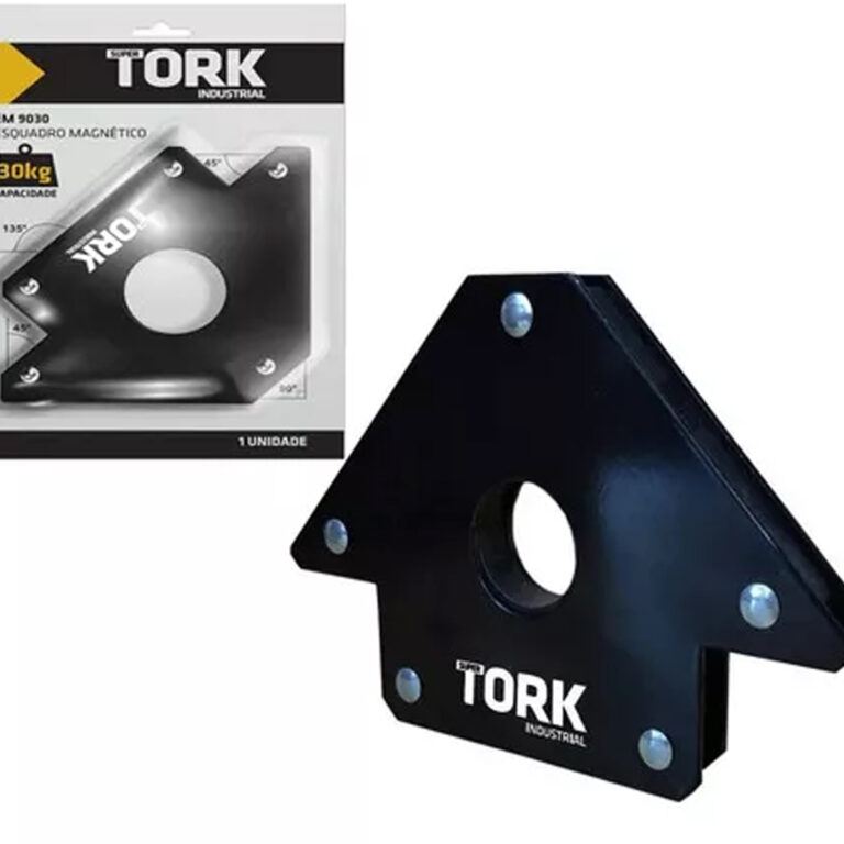 1 Esquadro Magnetico Para Solda 30 Kg Tork - MakSantos Ferramentas