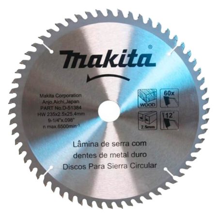 Lâmina Disco de serra circular 12" 305mm A-87242 Makita - MakSantos ...